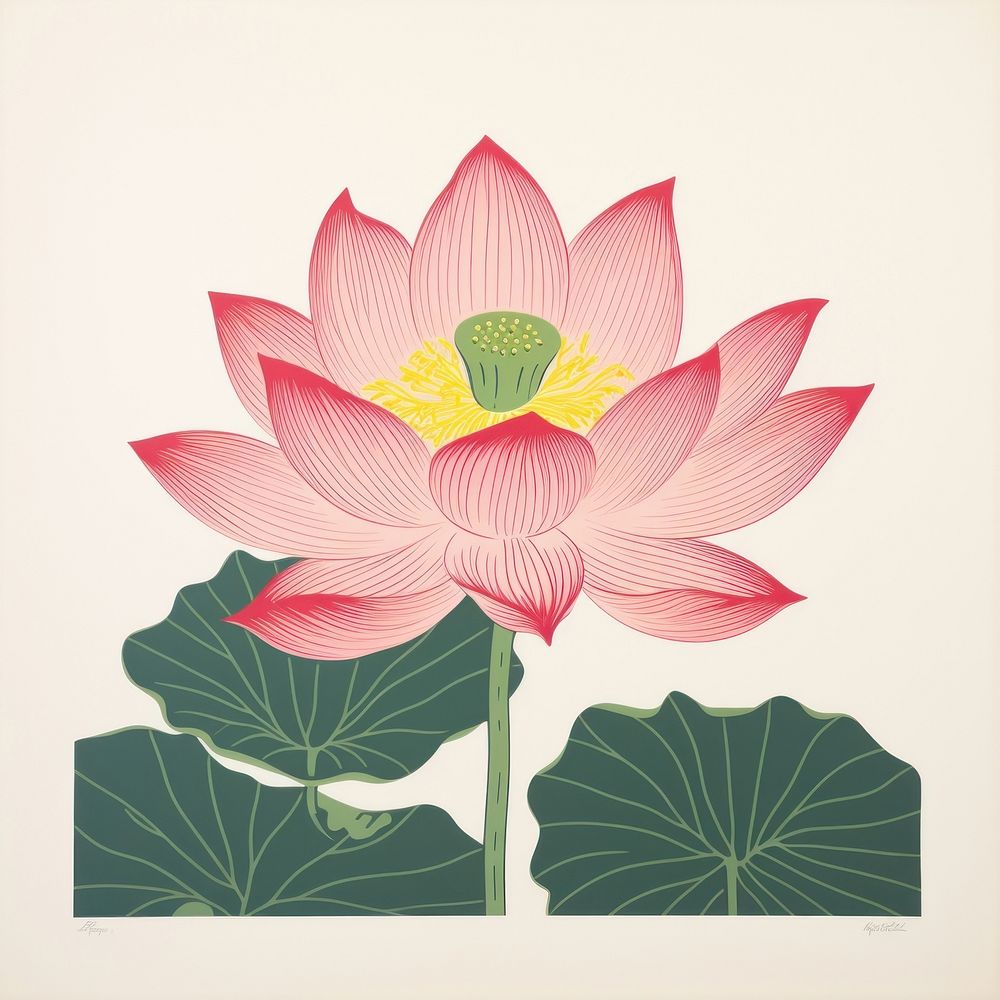 Lotus blossom flower dahlia. | Free Photo Illustration - rawpixel