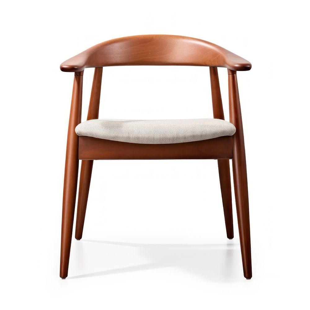 Elegant wooden mid-century modern chair | Free Photo - rawpixel