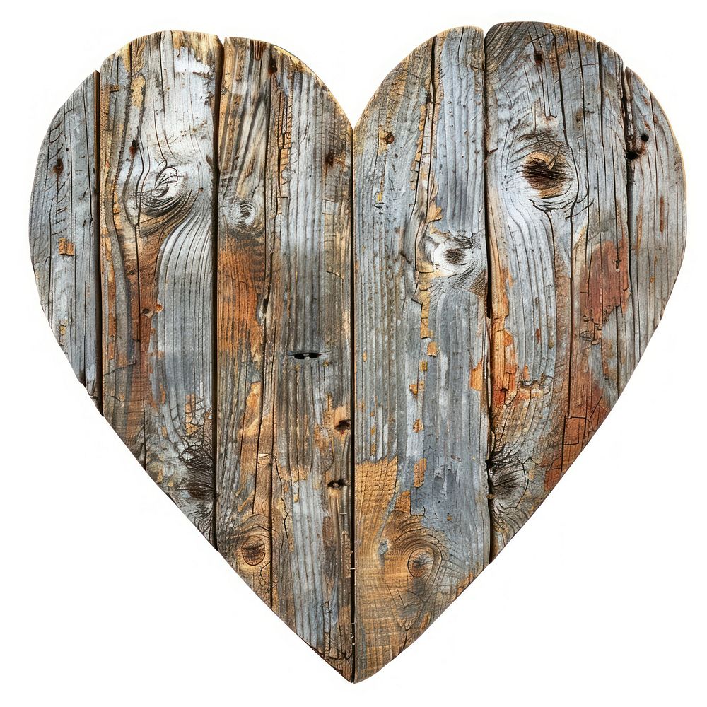 Rustic wooden heart shape | Free Photo - rawpixel