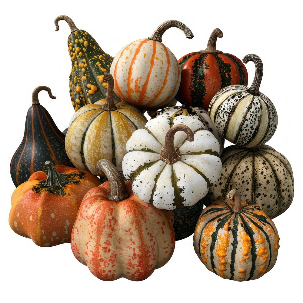 Colorful assorted decorative gourds | Free Photo - rawpixel