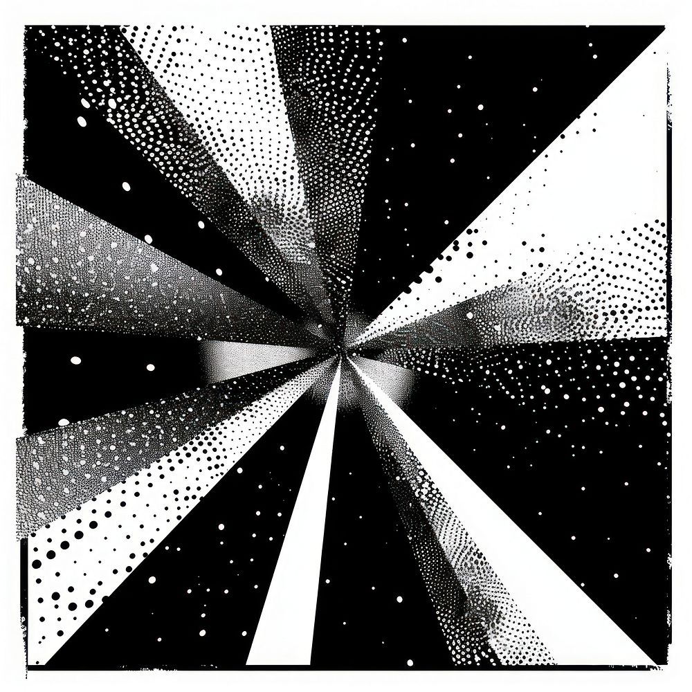 Abstract monochrome geometric dot pattern | Free Photo Illustration ...