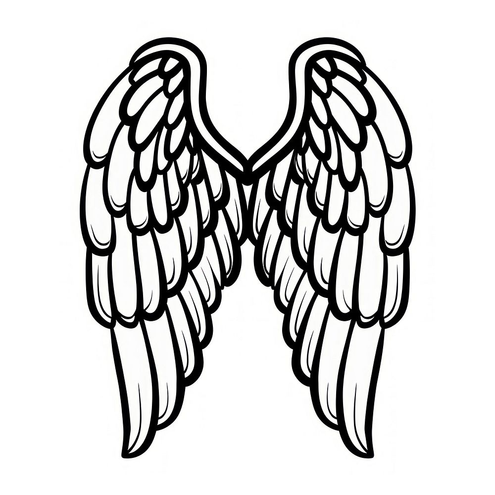 Detailed angel wings illustration | Free Photo Illustration - rawpixel