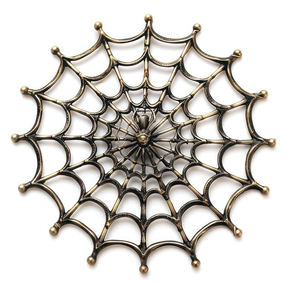 Whimsigoth brass spider web accessories | Free Photo - rawpixel