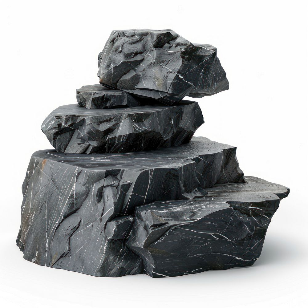 Natural black stacked stones | Free Photo - rawpixel