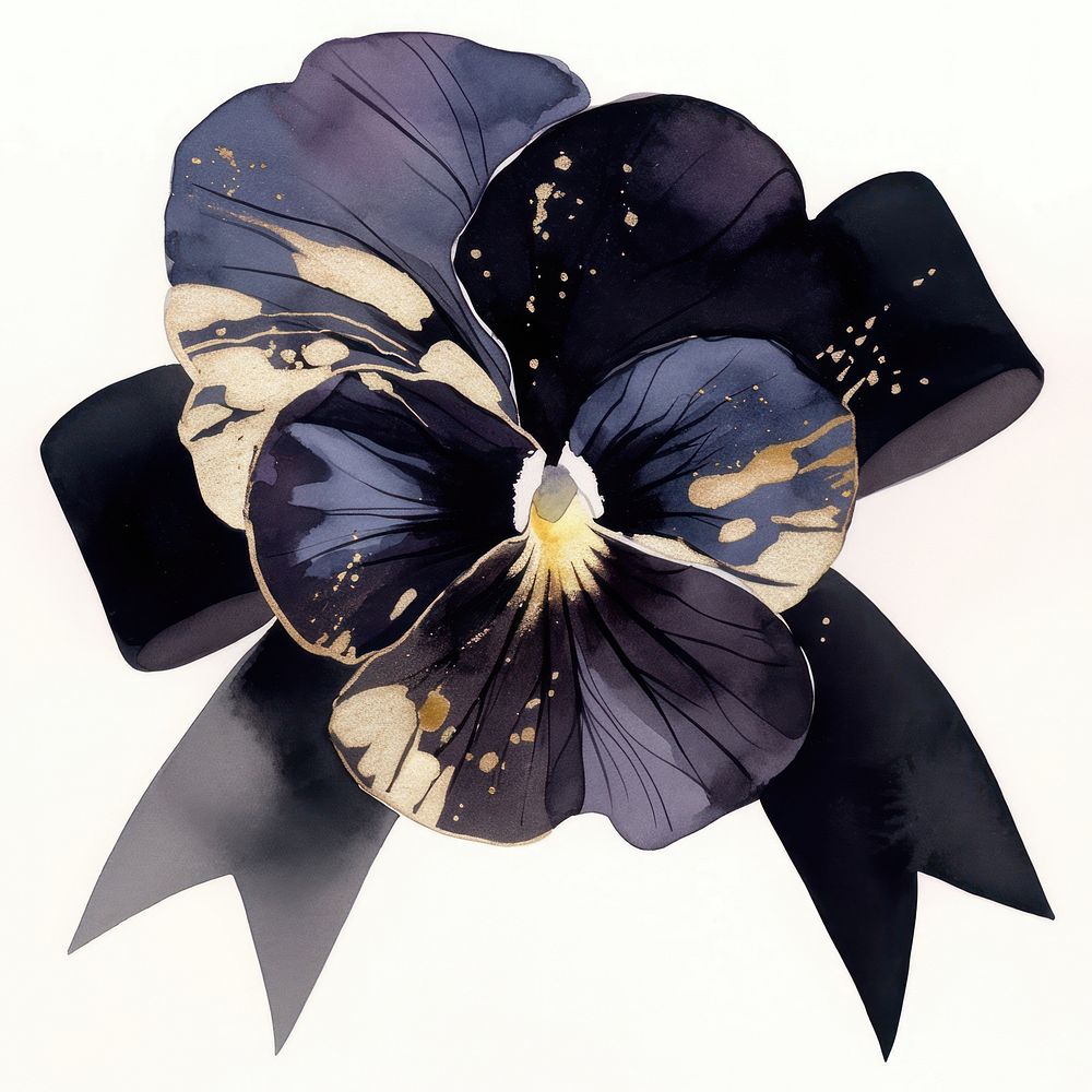 Elegant dark floral illustration | Free Photo Illustration - rawpixel