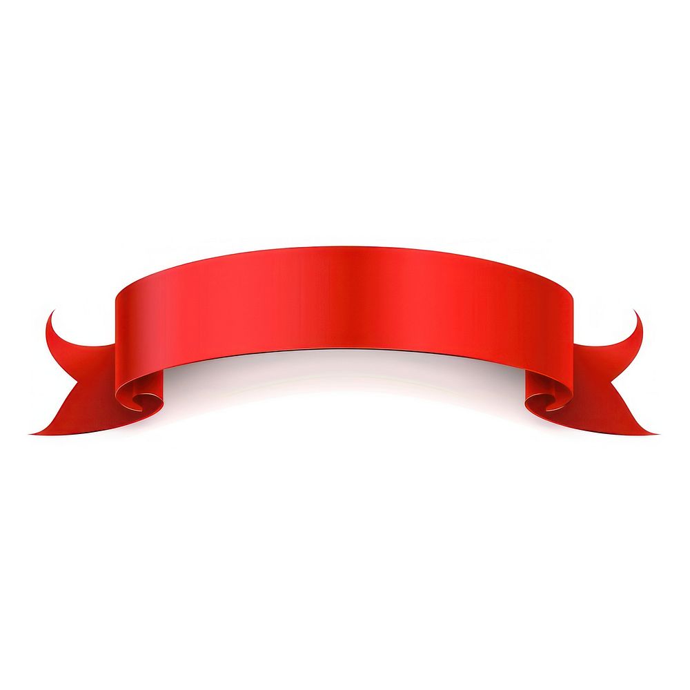 Gradient Red ribbon text device | Free Photo Illustration - rawpixel