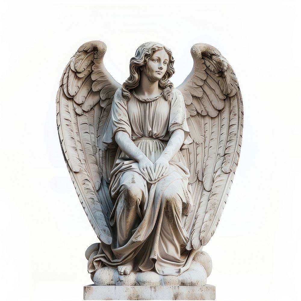 Elegant angelic statue sculpture | Free Photo - rawpixel