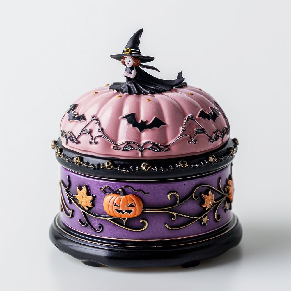 Goth purple music box porcelain | Free Photo - rawpixel