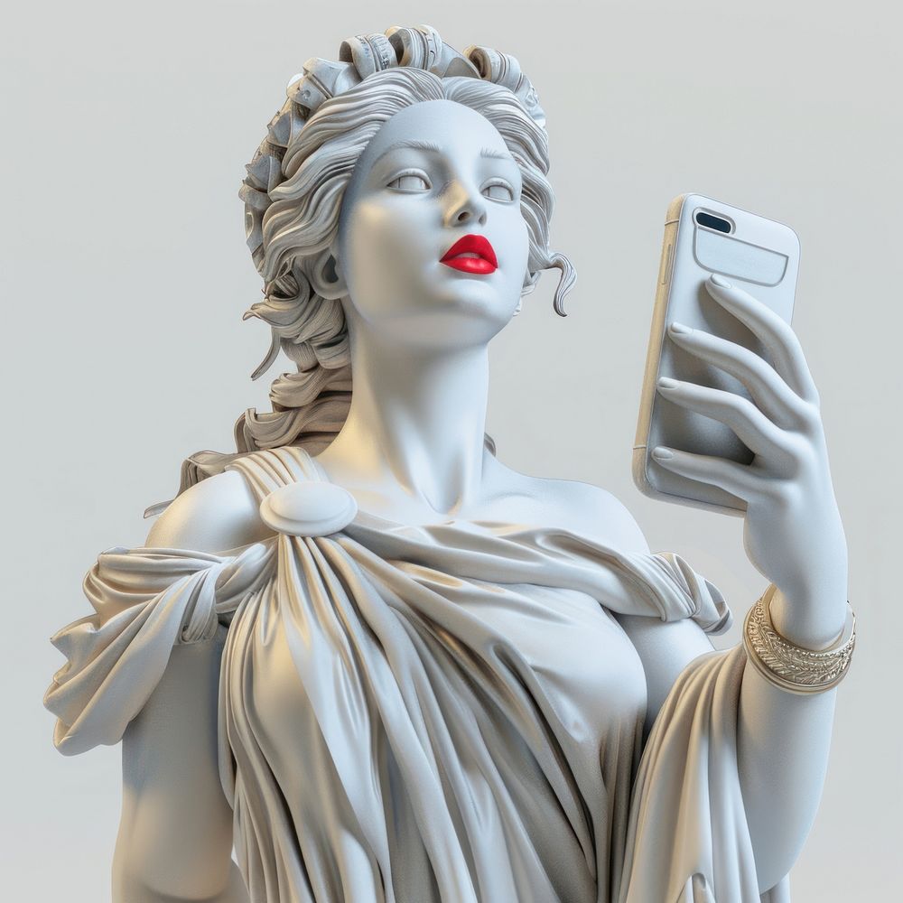 Marble greek woman sculpture clothing | Free Photo Illustration - rawpixel