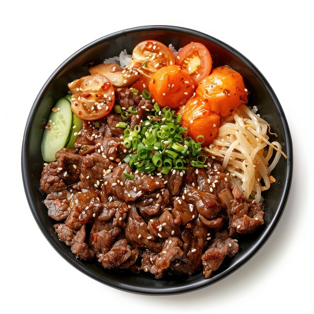 Delicious Korean beef rice bowl | Free Photo - rawpixel