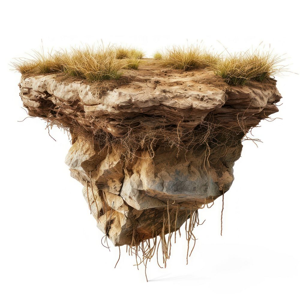 Floating island with grass | Free Photo - rawpixel