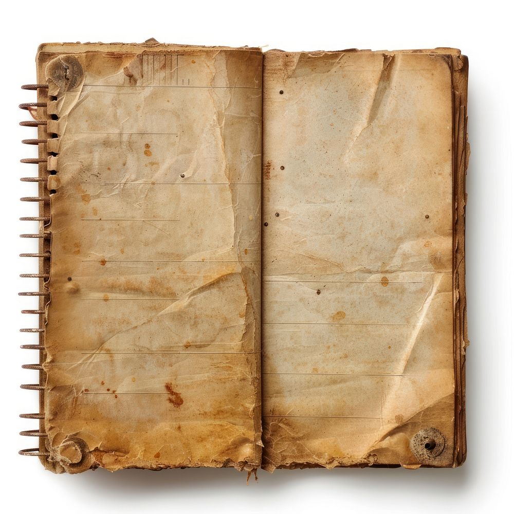 Vintage worn spiral notebook pages | Free Photo - rawpixel