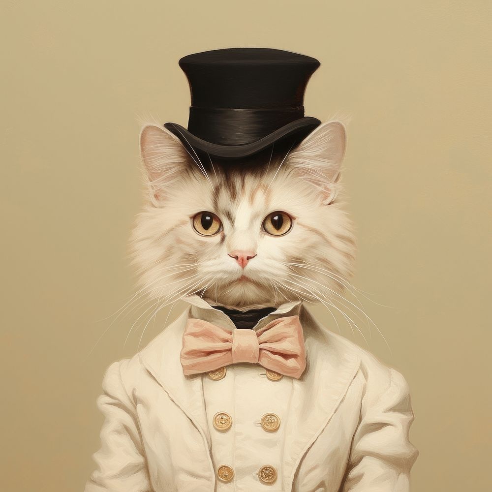 Cat wearing formal attire | Premium Photo Illustration - rawpixel