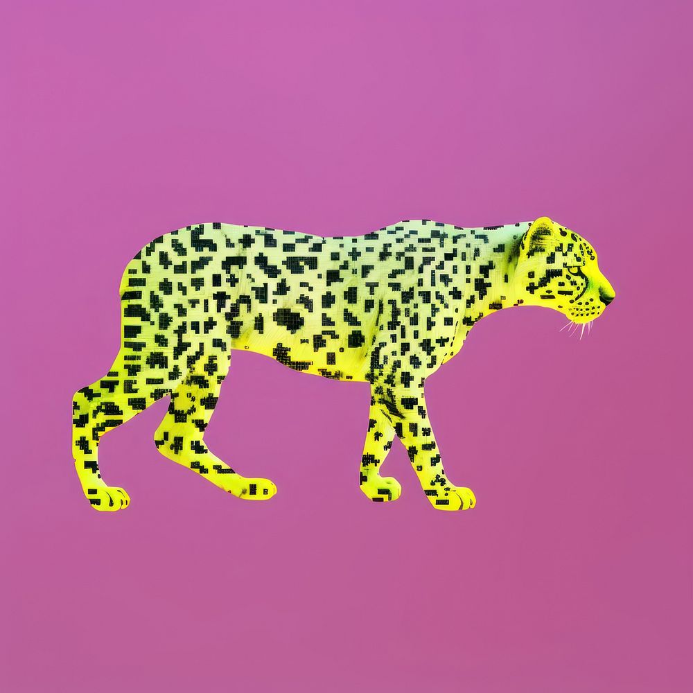 Collage art animal and cmyk | Free Photo Illustration - rawpixel