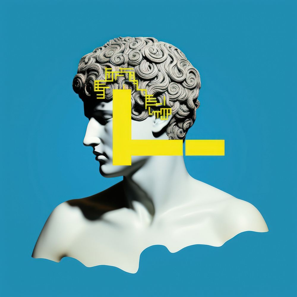 Collage art greek statue and | Free Photo Illustration - rawpixel