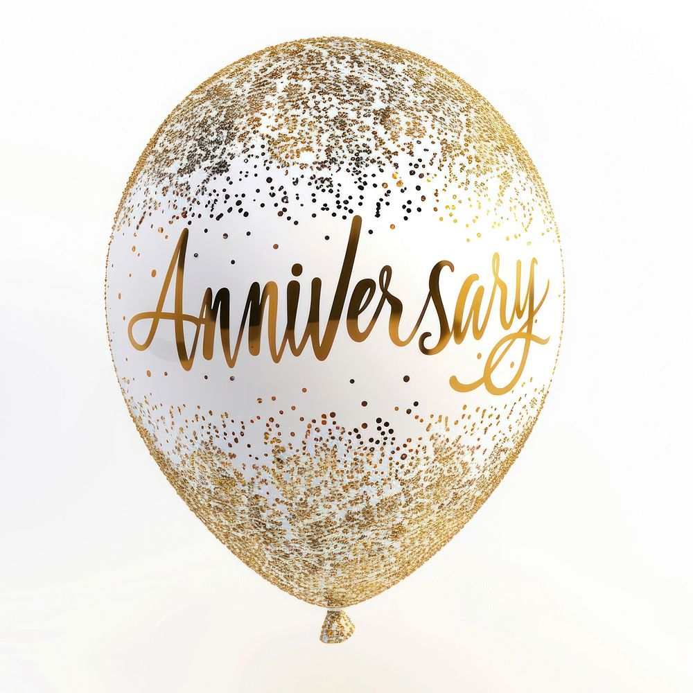 Elegant golden anniversary balloon | Free Photo - rawpixel