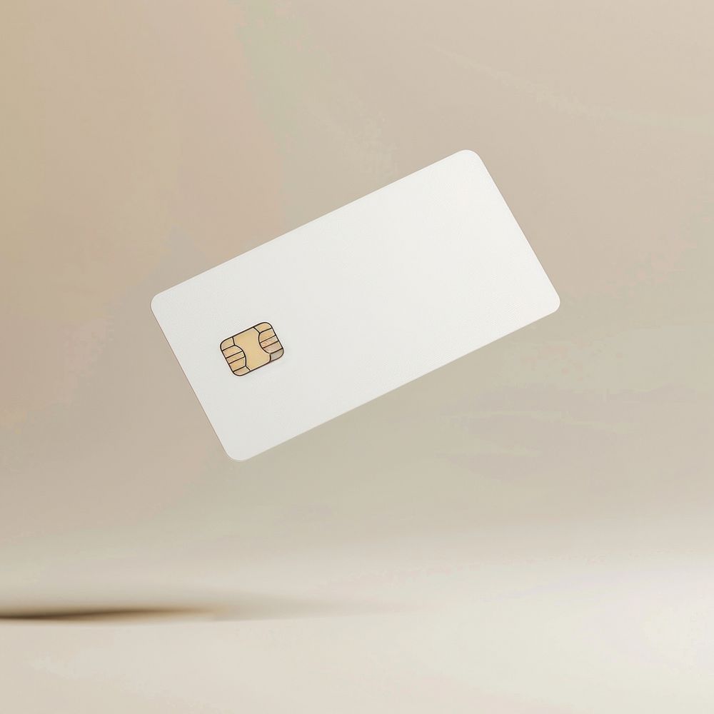 Minimalist white SIM card | Free Photo - rawpixel