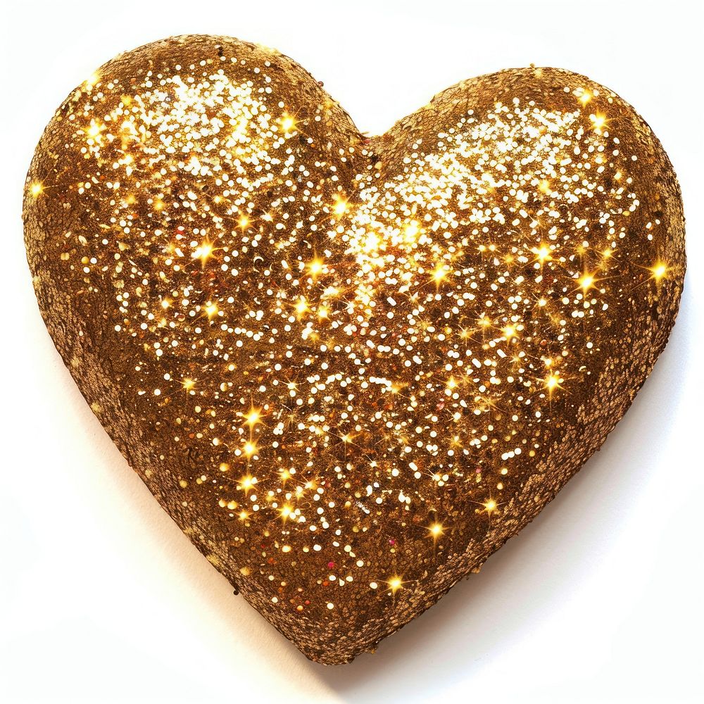 Glitter light gold heart chandelier | Free Photo - rawpixel