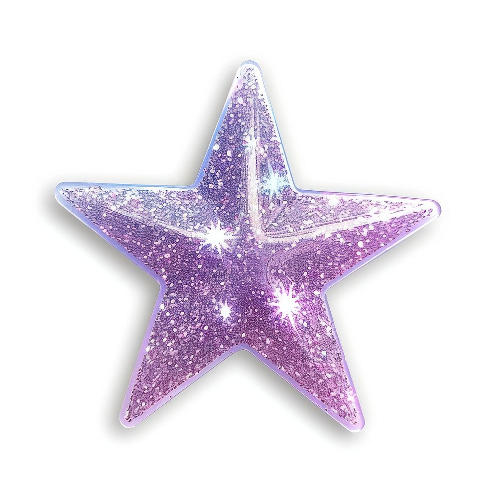 Glitter pastel purple star symbol | Free Photo - rawpixel