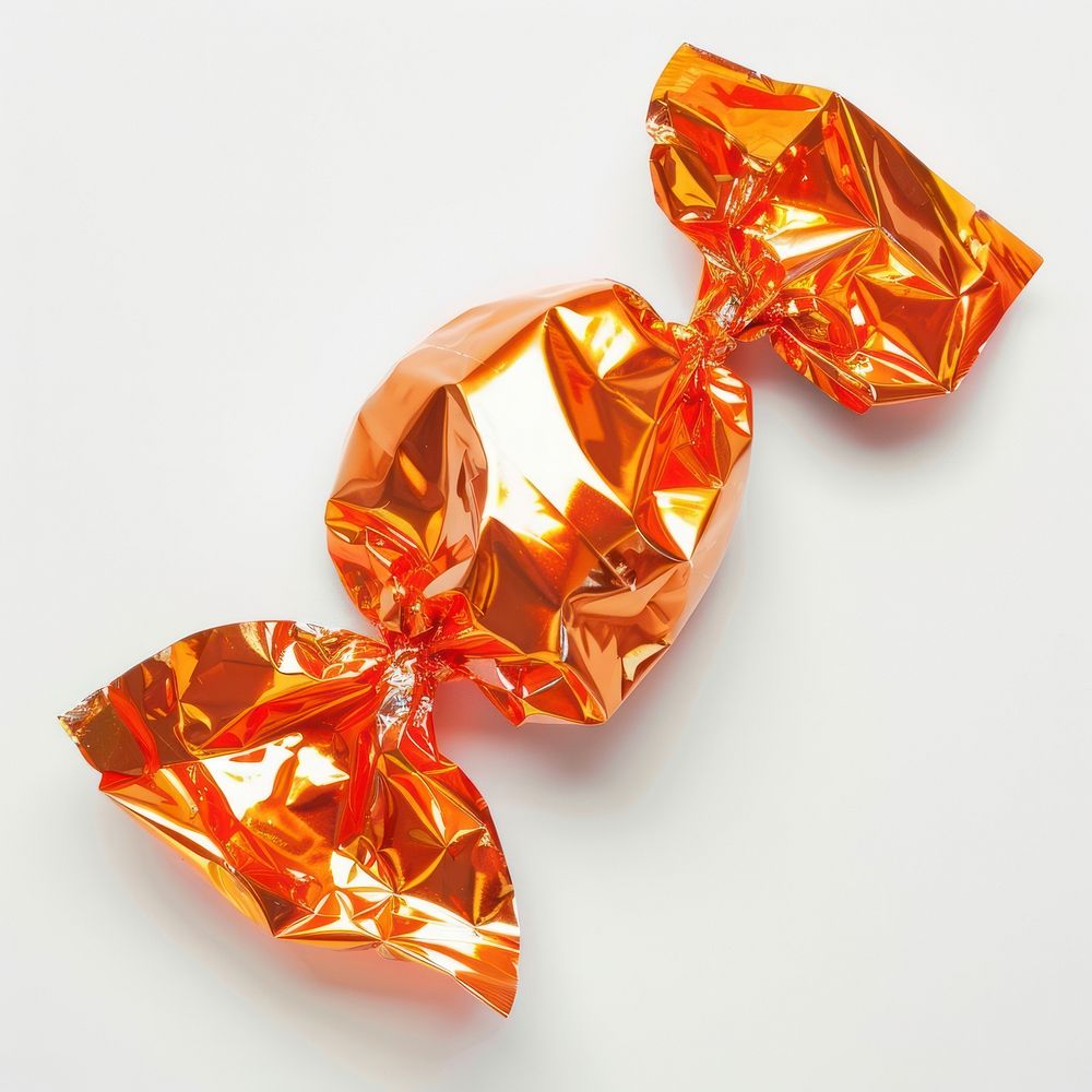 Shiny orange candy wrapper | Free Photo - rawpixel