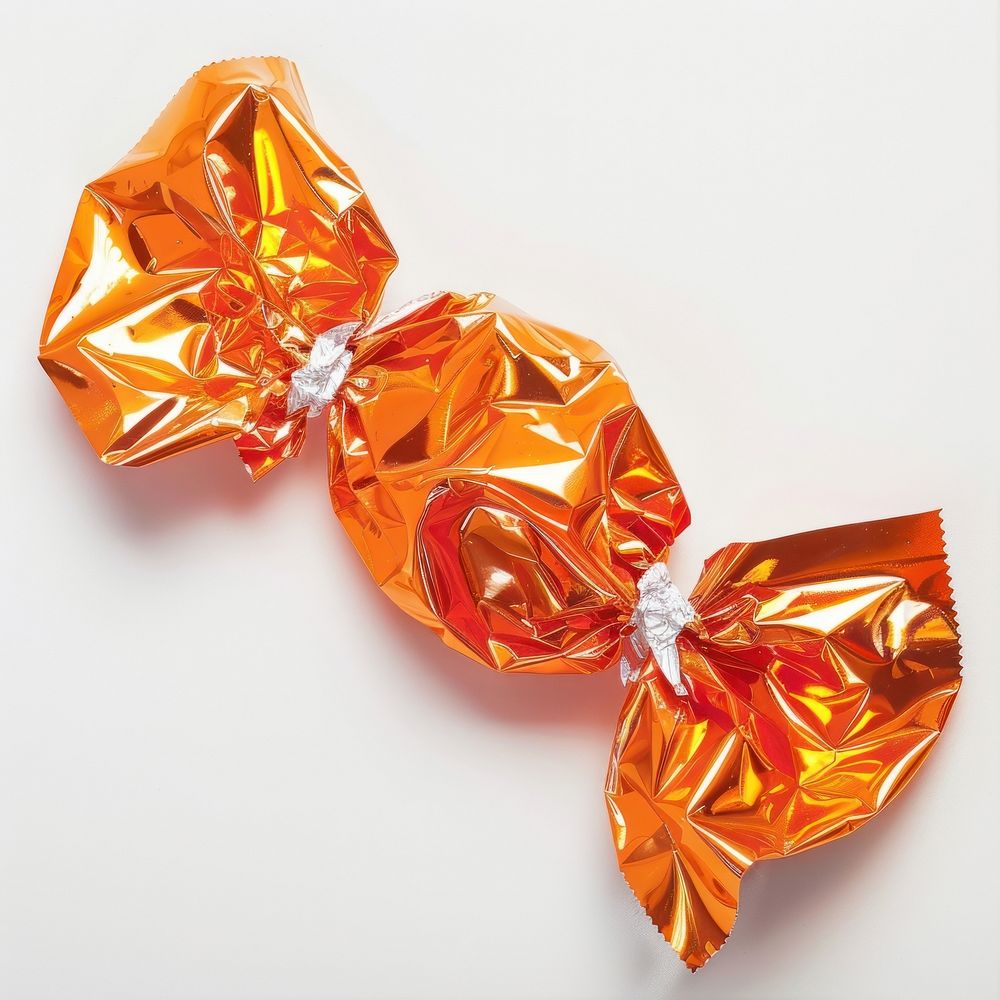 Shiny orange candy wrapper | Free Photo - rawpixel