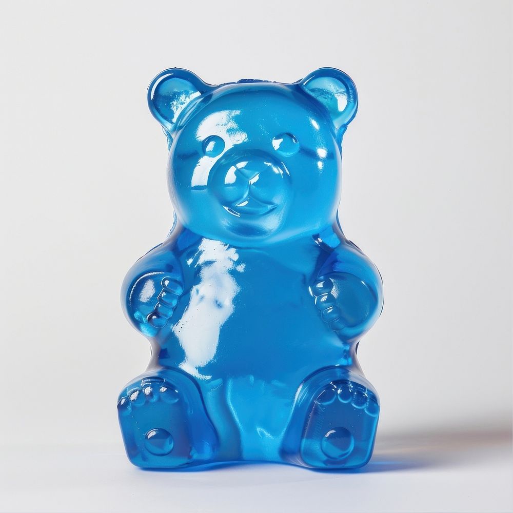 Blue gummy bear sculpture | Free Photo - rawpixel