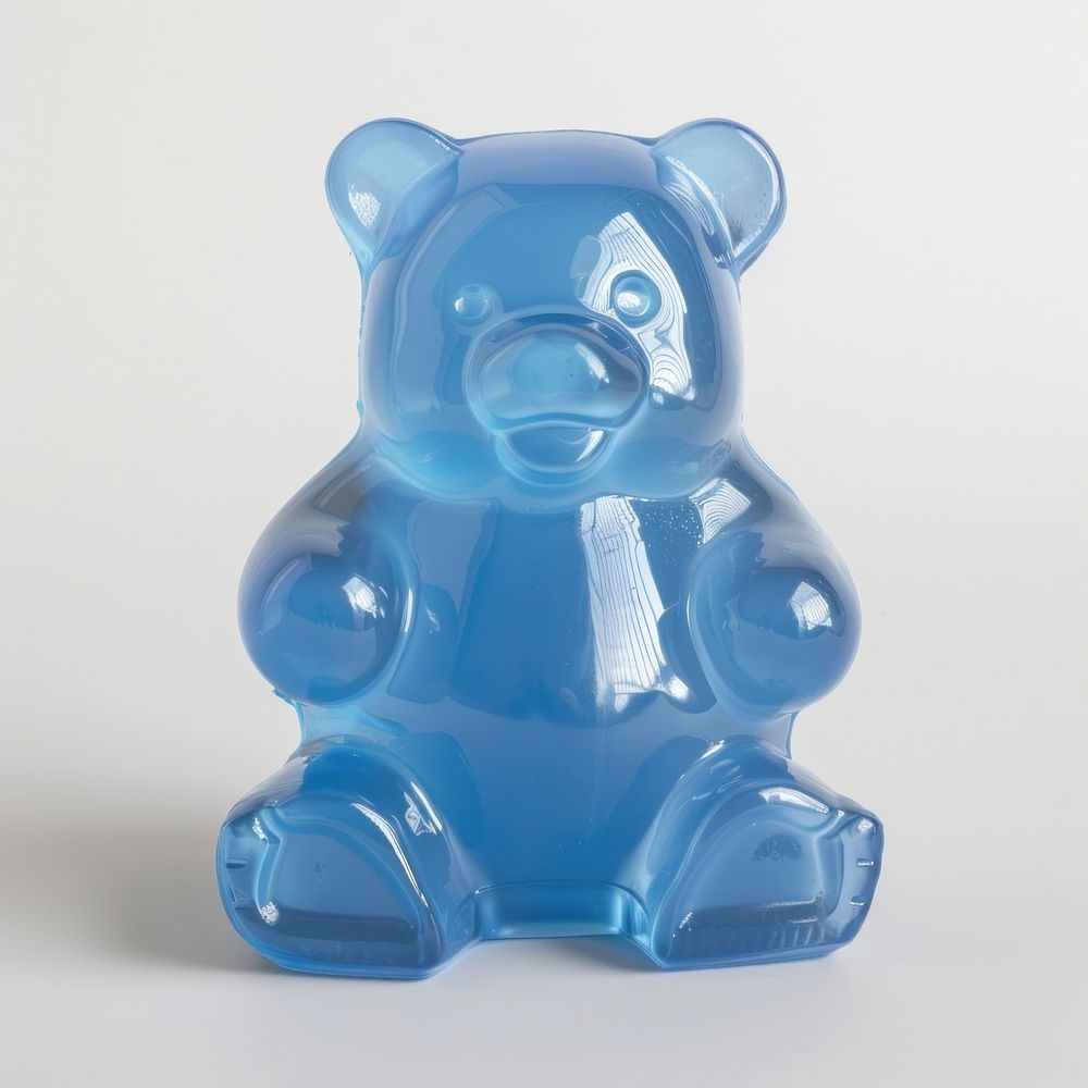 Blue gummy bear sculpture | Free Photo - rawpixel
