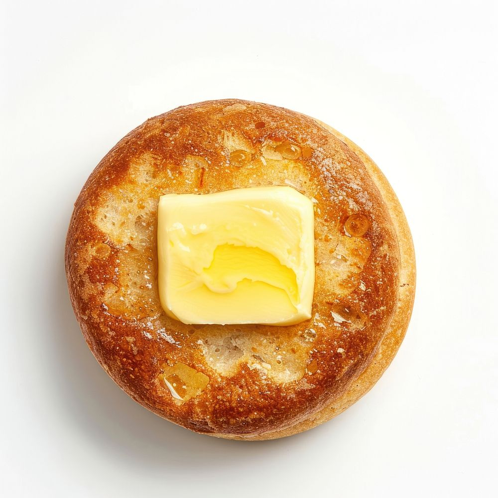 Buttered English muffin breakfast delight | Free Photo - rawpixel