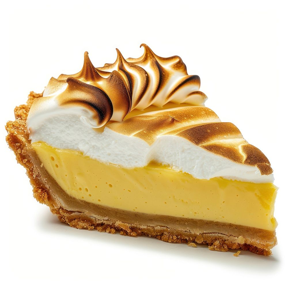 Delicious lemon meringue pie slice | Free Photo - rawpixel