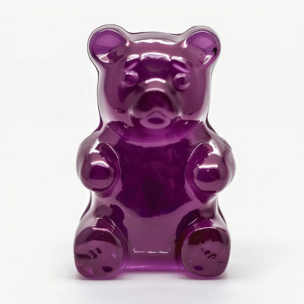 Purple gummy bear candy | Free Photo - rawpixel