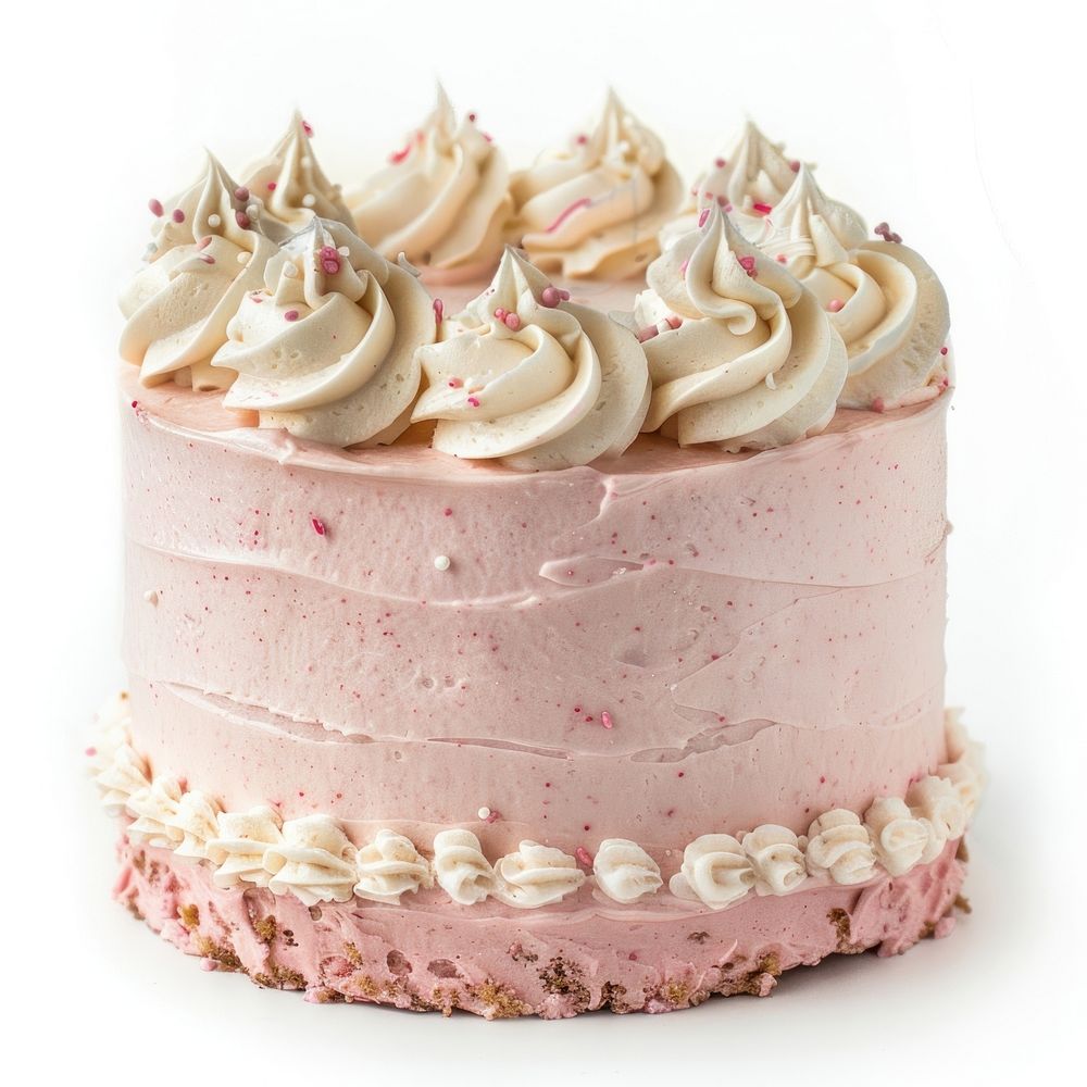 Delicious pink frosted cake | Free Photo - rawpixel