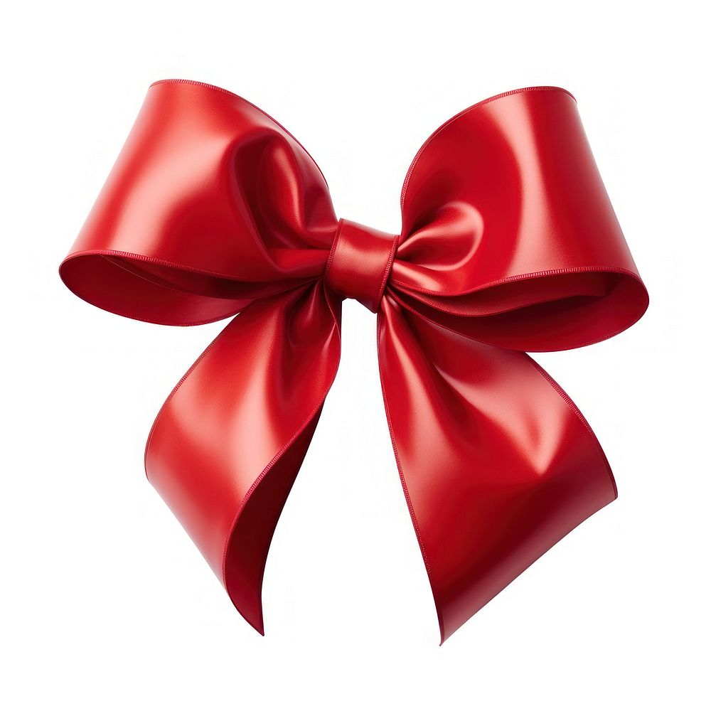 Elegant shiny red ribbon bow | Free Photo - rawpixel