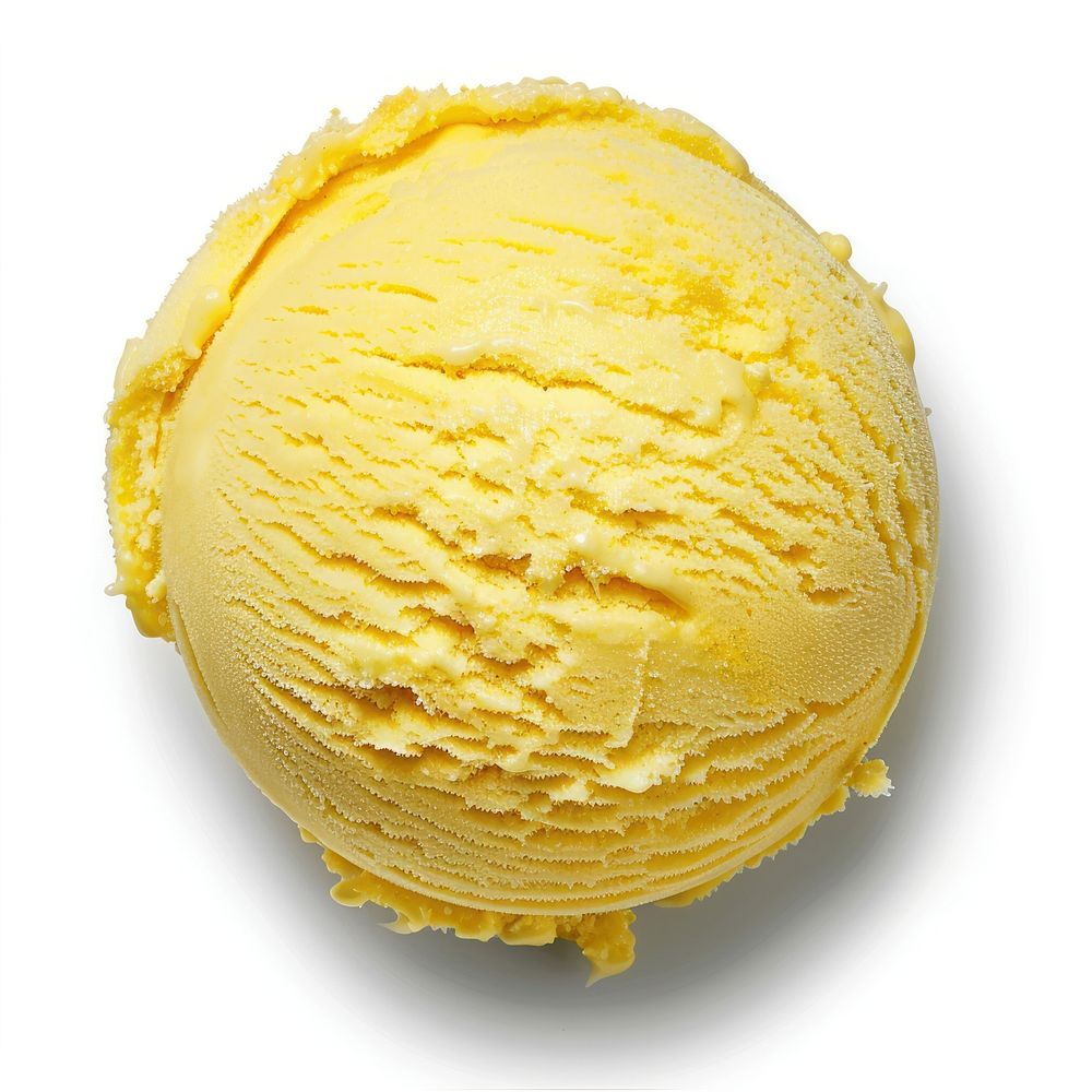 Delicious yellow ice cream scoop | Free Photo - rawpixel