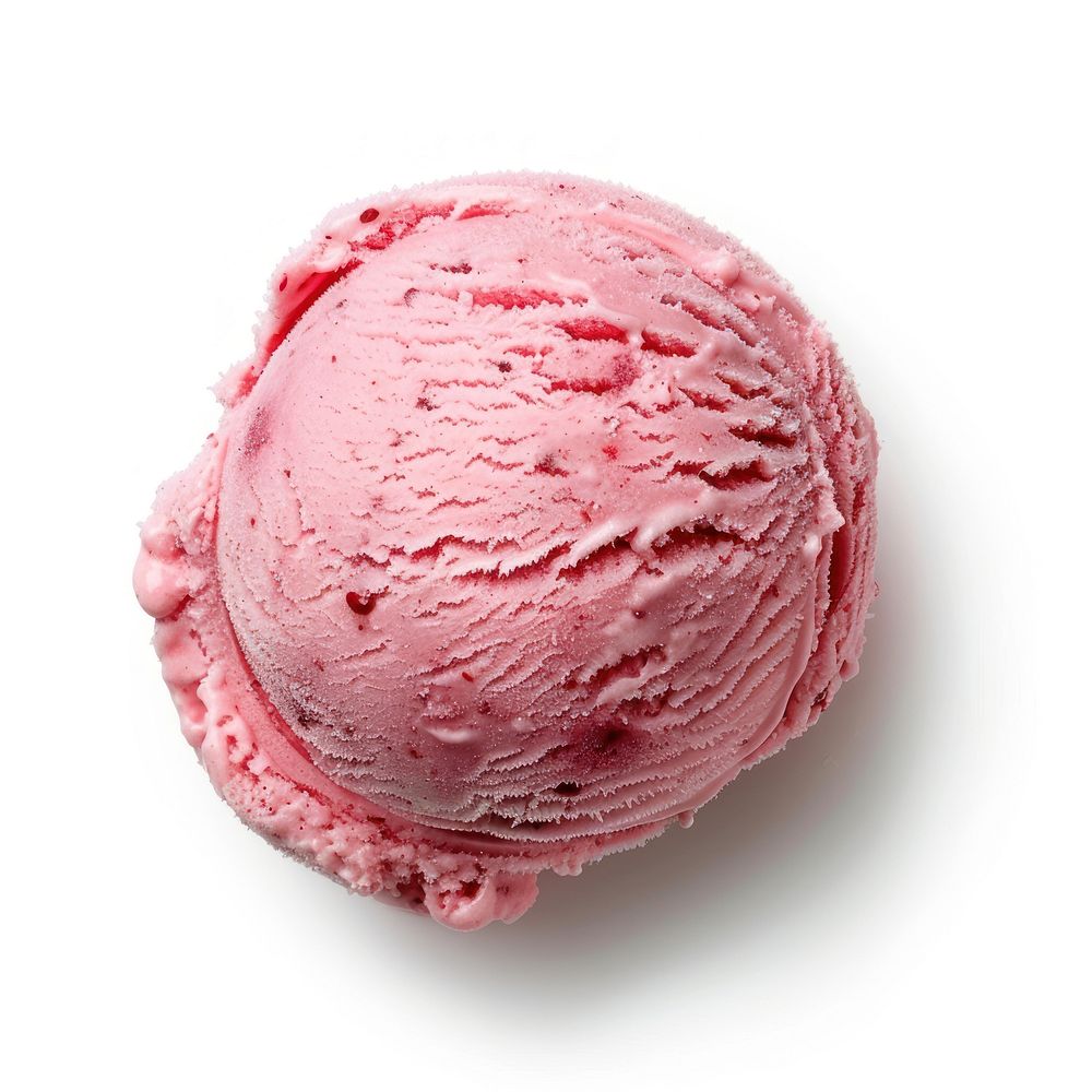 Delicious pink strawberry ice cream | Free Photo - rawpixel