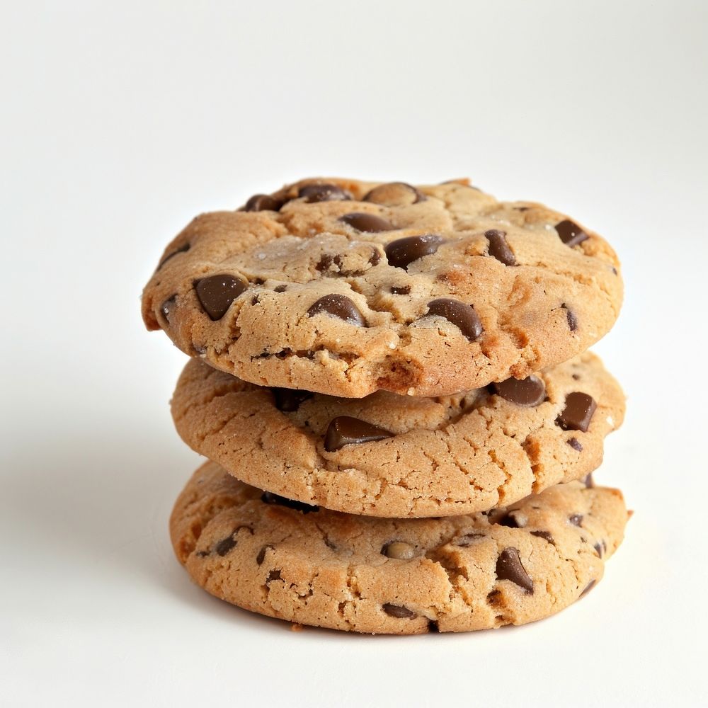 Delicious chocolate chip cookies stack | Free Photo - rawpixel