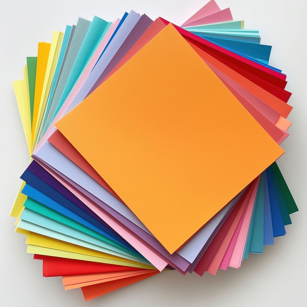 Colorful paper stack arrangement | Free Photo - rawpixel
