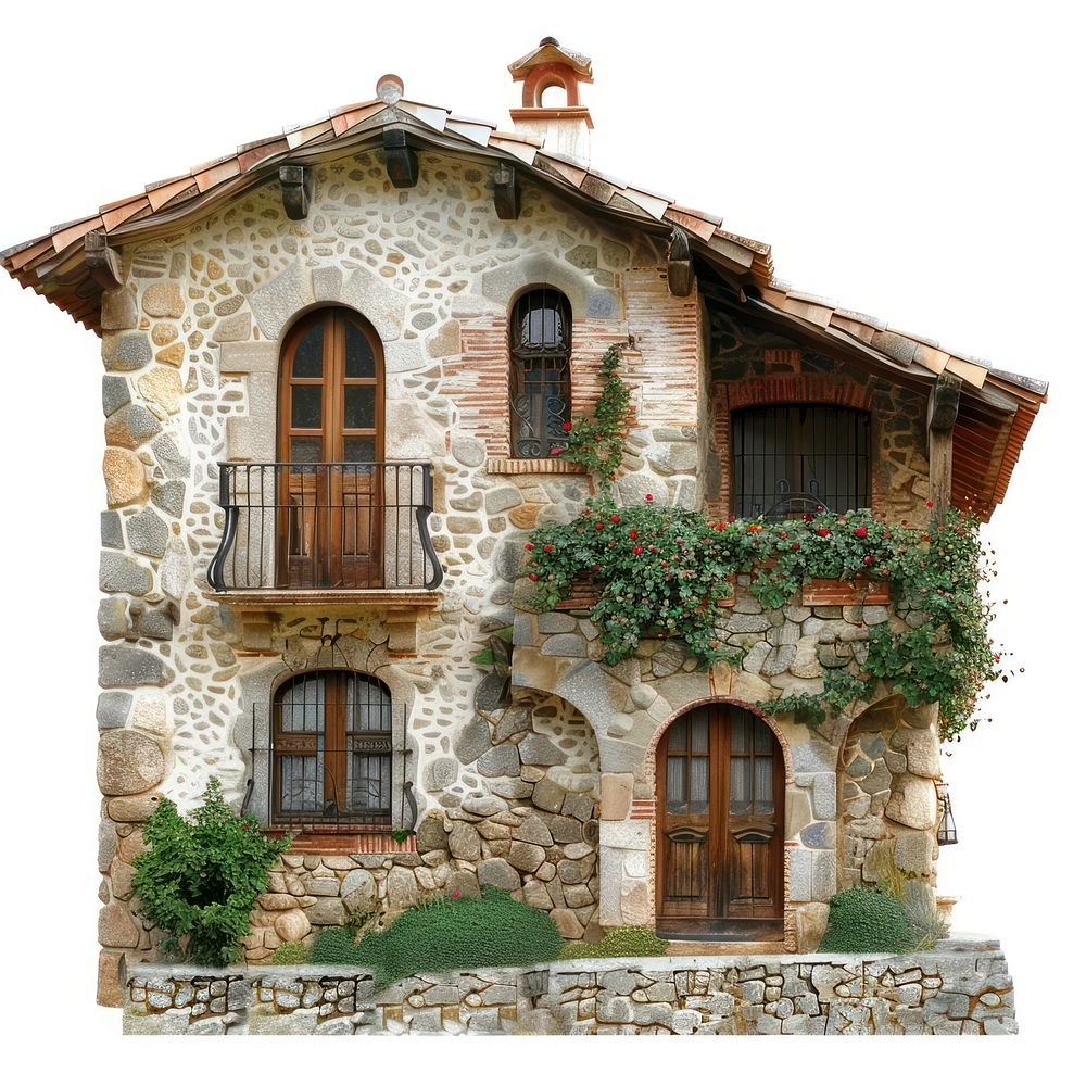Charming rustic stone cottage | Free Photo - rawpixel