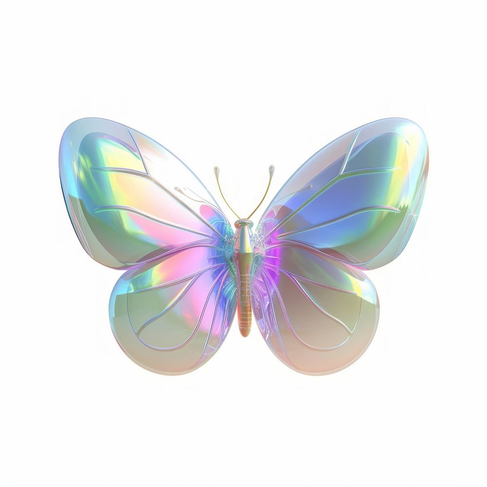 Hologram bubble butterfly invertebrate accessories | Free Photo ...