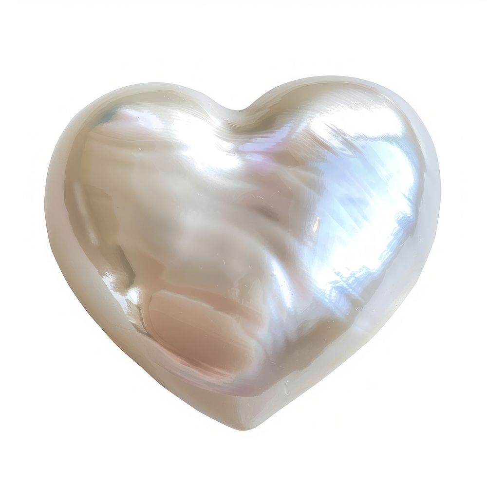 Lustrous heart-shaped pearl | Free Photo - rawpixel