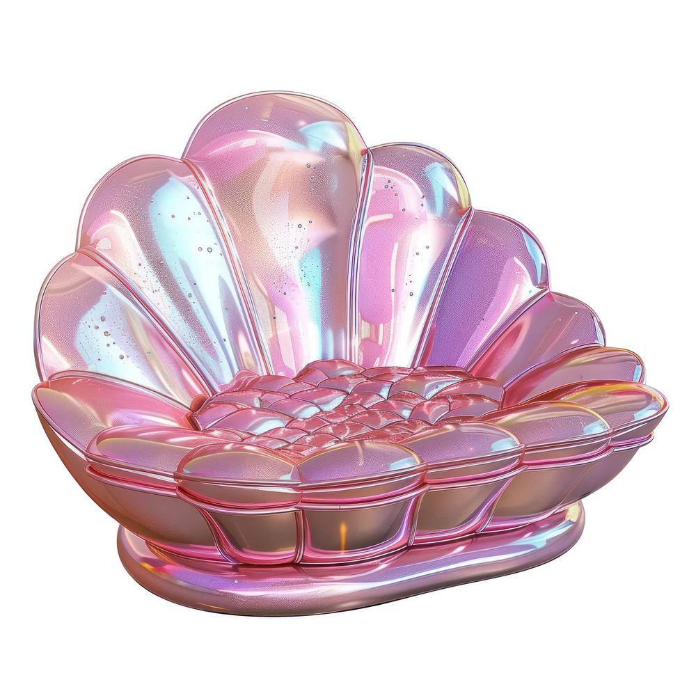 Shiny pink shell chair | Free Photo - rawpixel