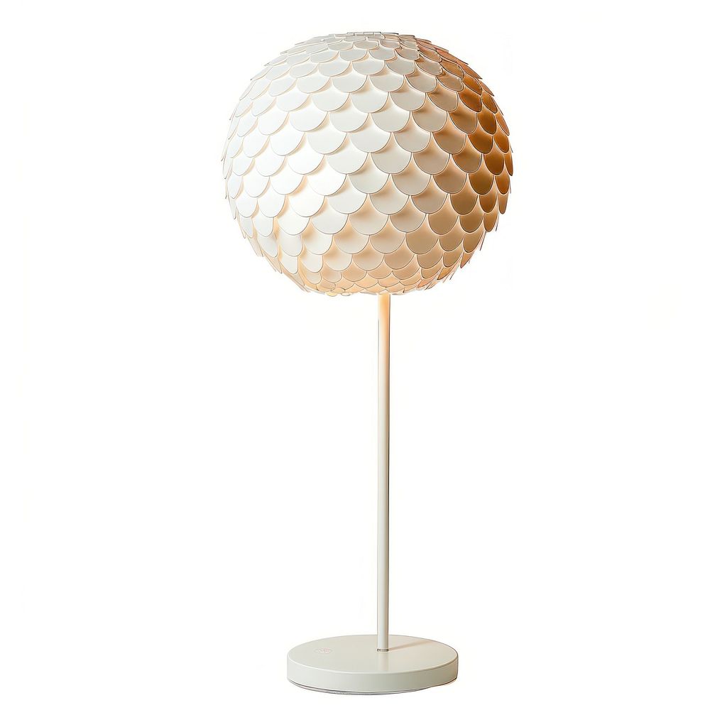 Modern white spherical table lamp | Free Photo - rawpixel