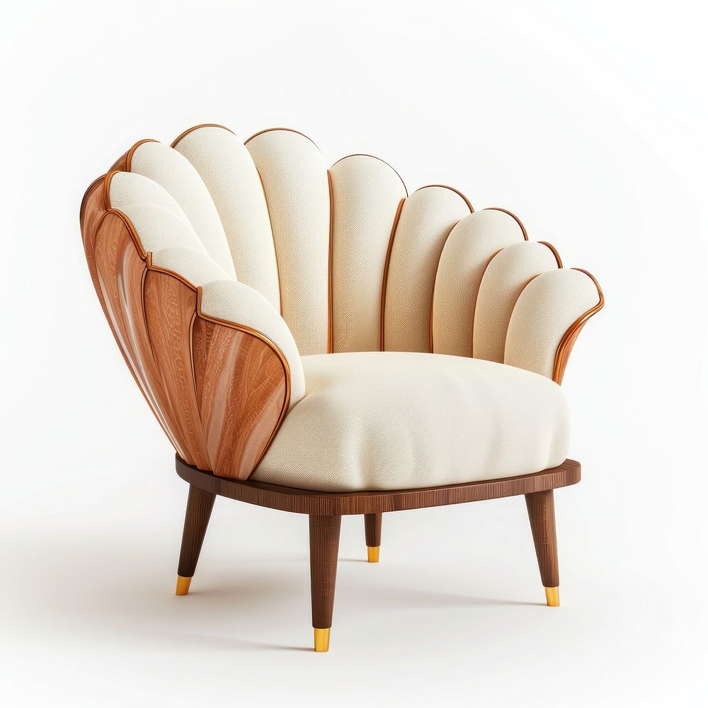 Elegant modern wooden armchair design | Free Photo - rawpixel