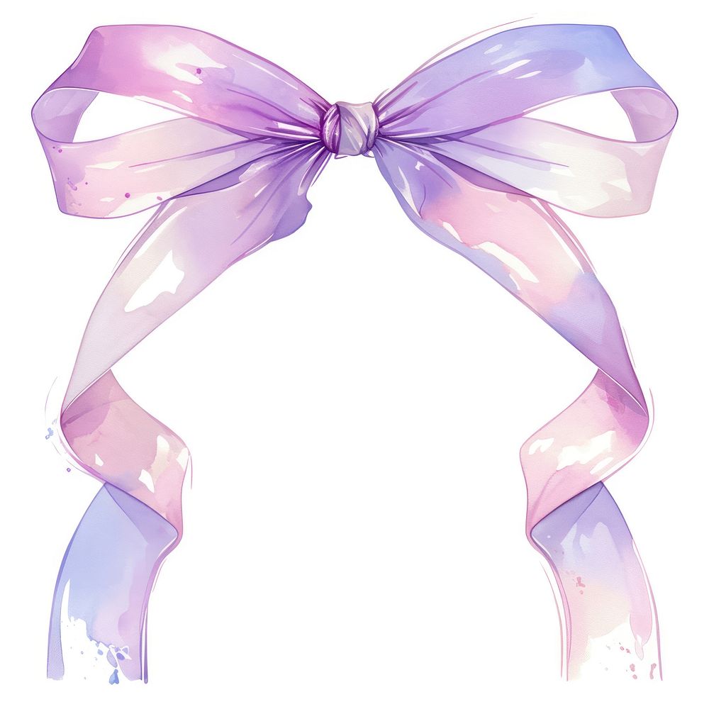 Ribbon Square shaped frame purple | Free Photo Illustration - rawpixel