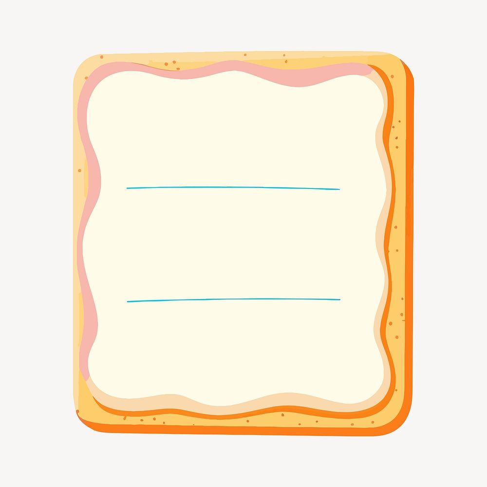 Bread sticky notes illustration design | Free Photo Illustration - rawpixel