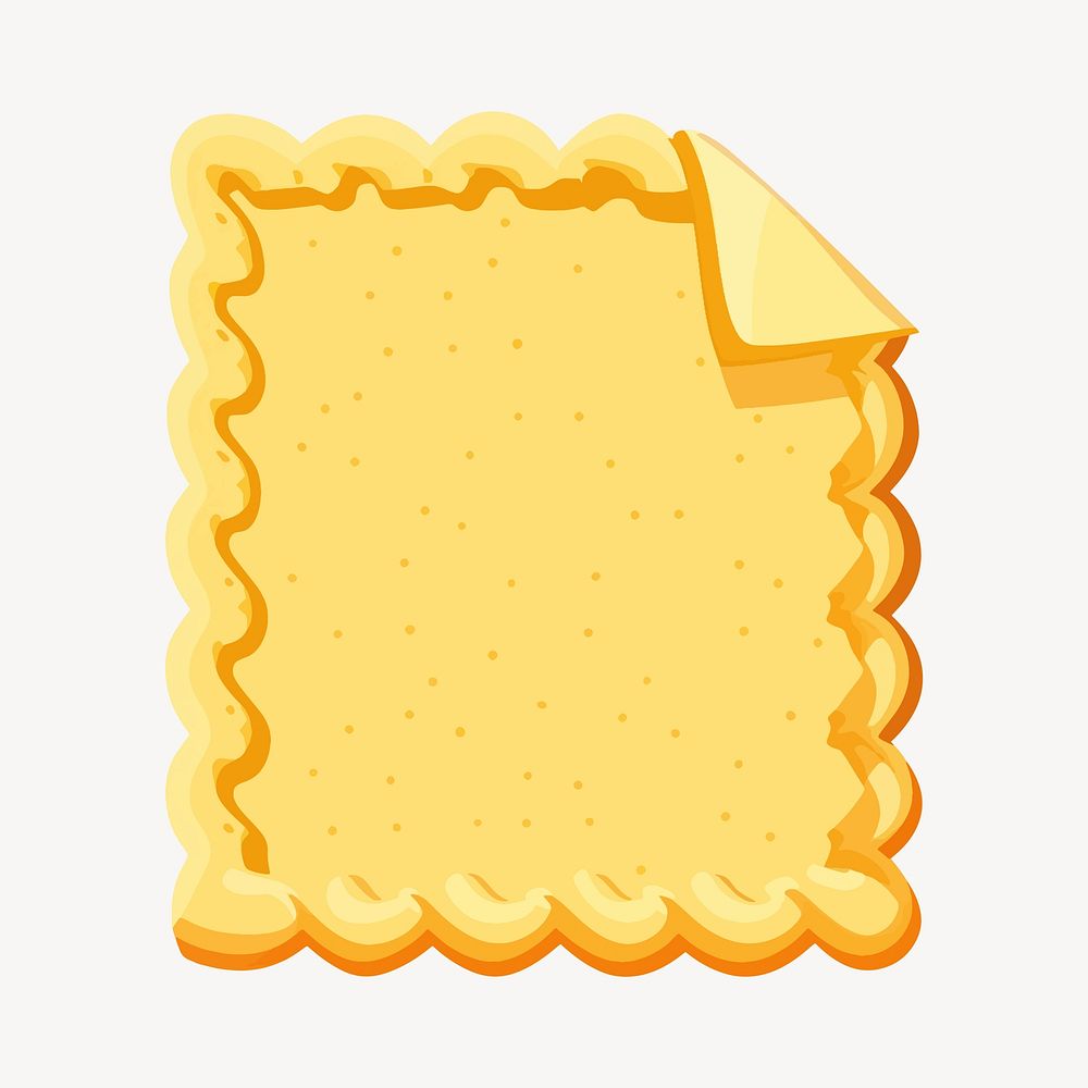 Bread sticky notes illustration vector | Free Vector - rawpixel