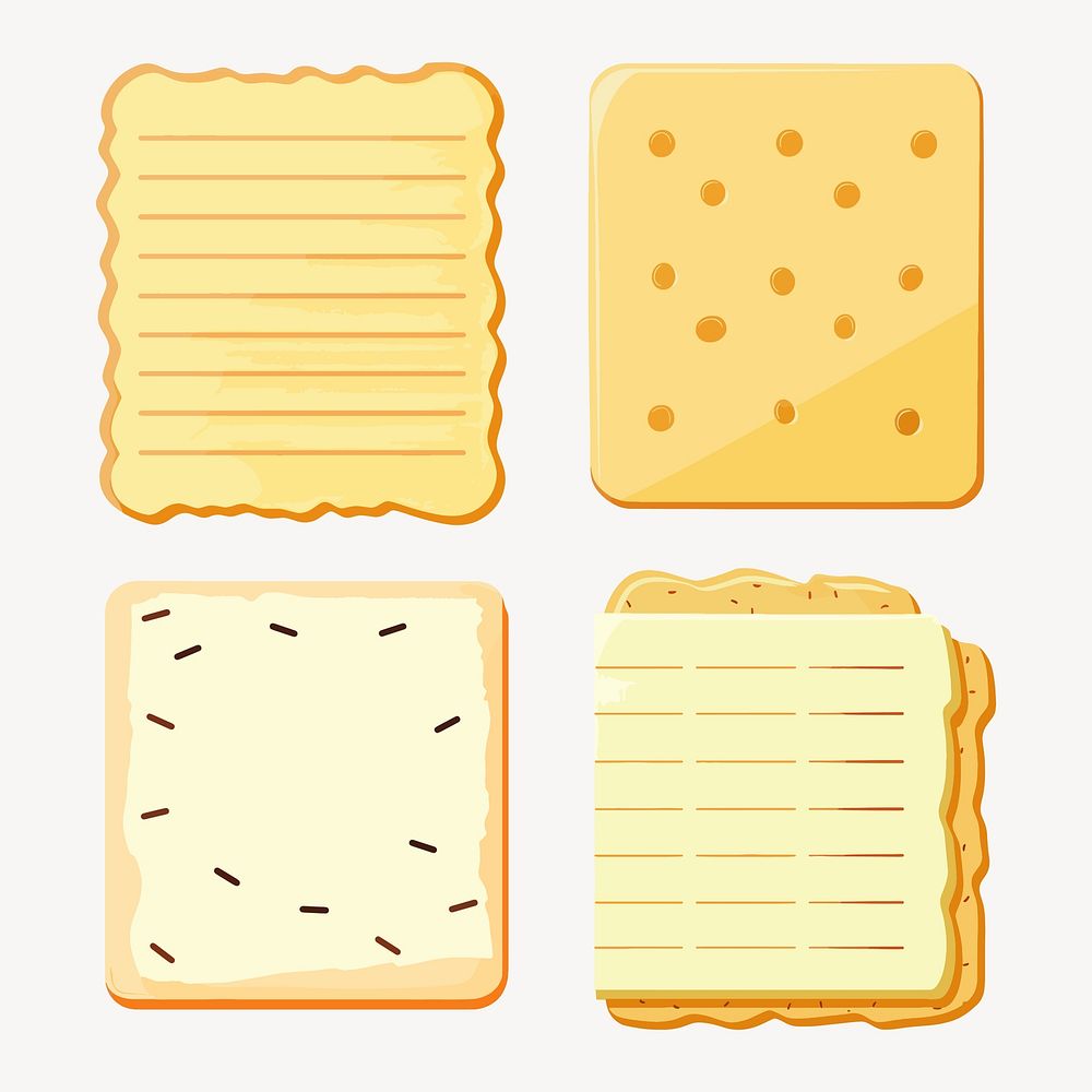 Bread sticky notes illustration set | Free Photo - rawpixel