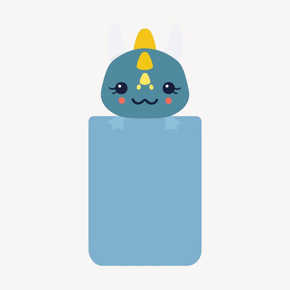 Cute monster sticky notes illustration | Free Photo Illustration - rawpixel