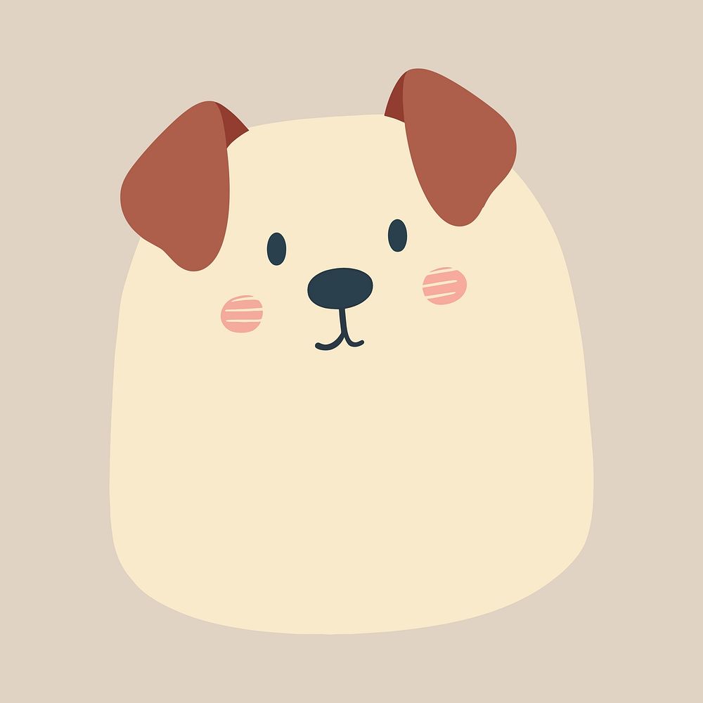Cute dog sticky notes illustration | Free Photo Illustration - rawpixel
