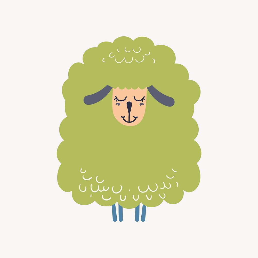 Cute sheep sticky notes illustration | Free Photo Illustration - rawpixel