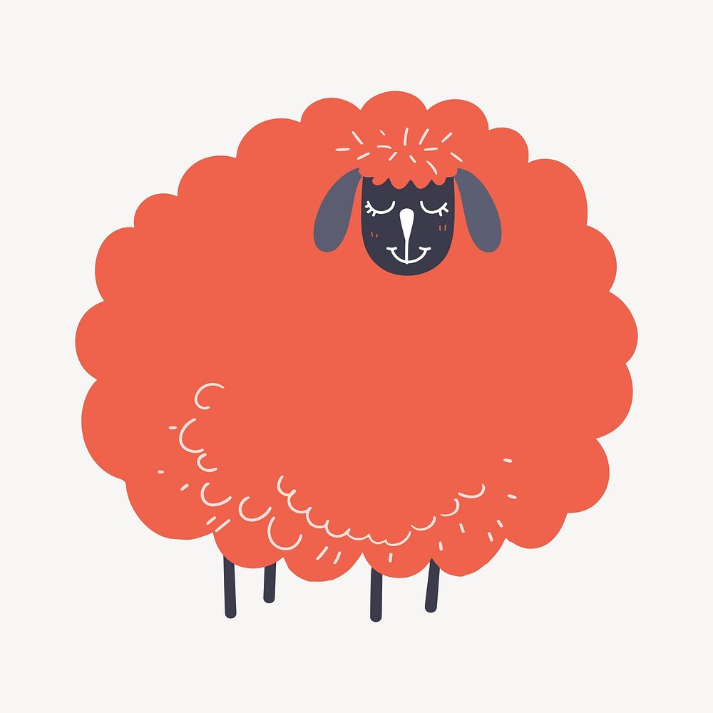 Cute sheep sticky notes illustration | Free Photo Illustration - rawpixel